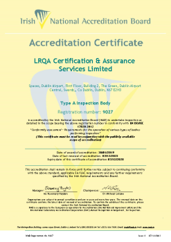 LRQA Certification & Assurance Services Limited - INAB