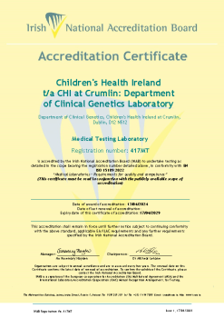 Children's Health Ireland t/a CHI at Crumlin: Department of Clinical ...