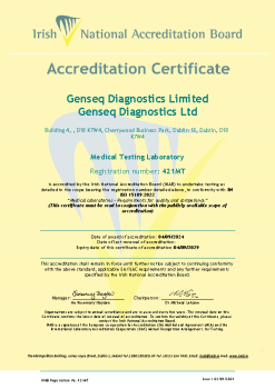 Genseq Diagnostics Limited - INAB