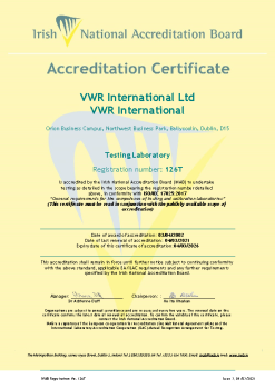 VWR International Ltd t/a VWR International - INAB
